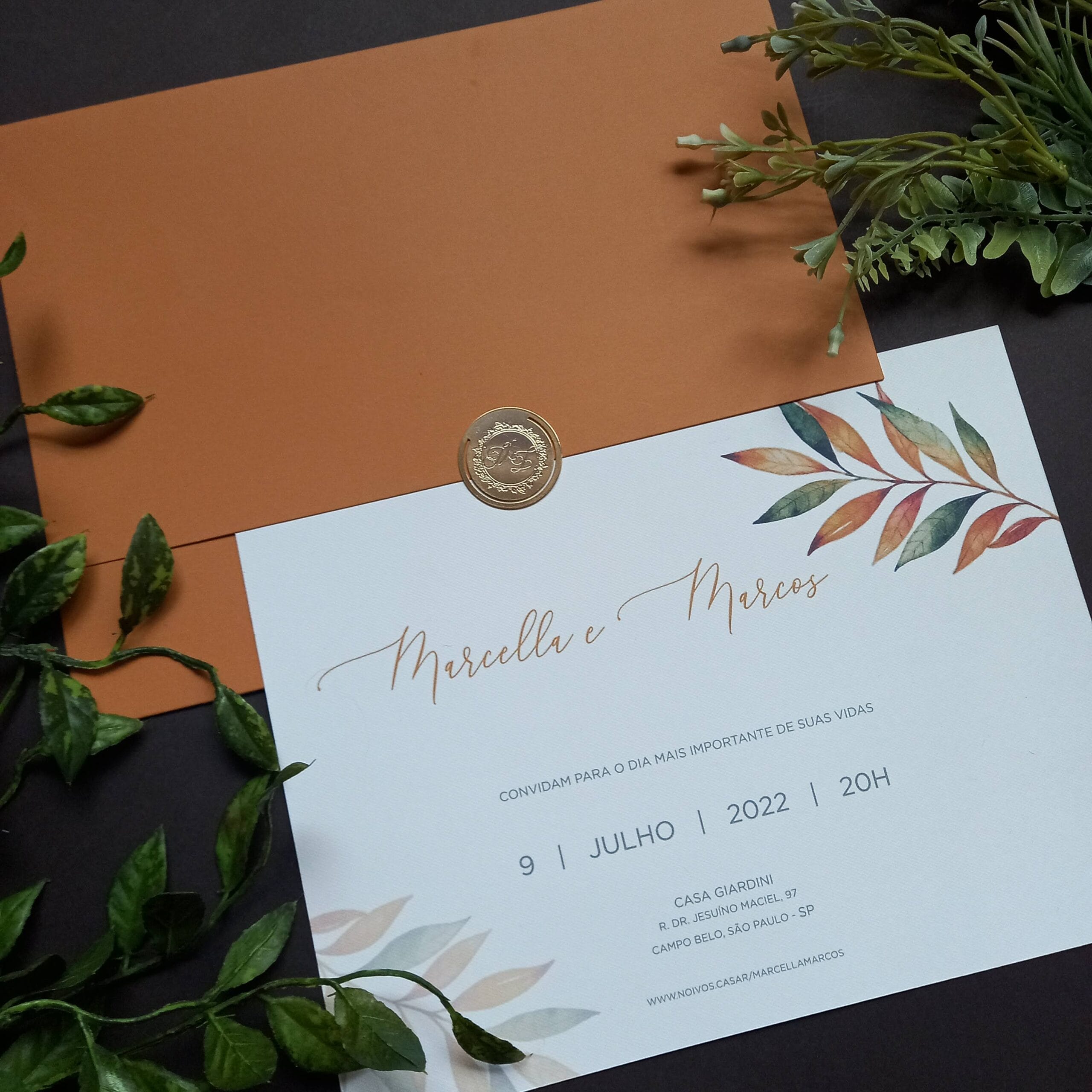 Convite De Casamento Modernos Art Invitte Convites Fone 11 5031 6383