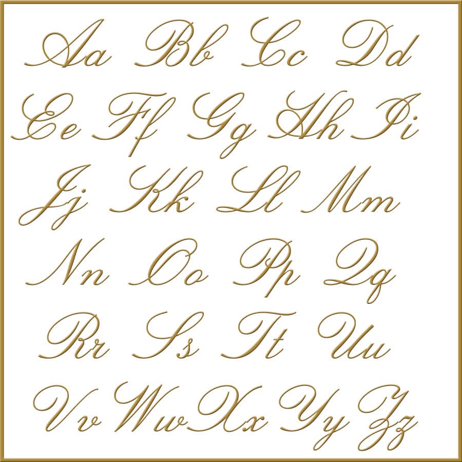 As dez letras mais usadas em convites e como usá-las no seu